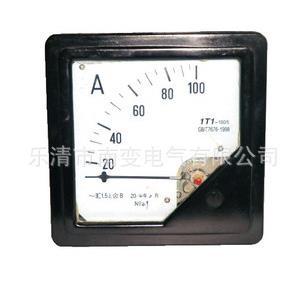 源头厂直供1T1-500/5 30/5 150/5 1000/5 450V指针式电流电压表