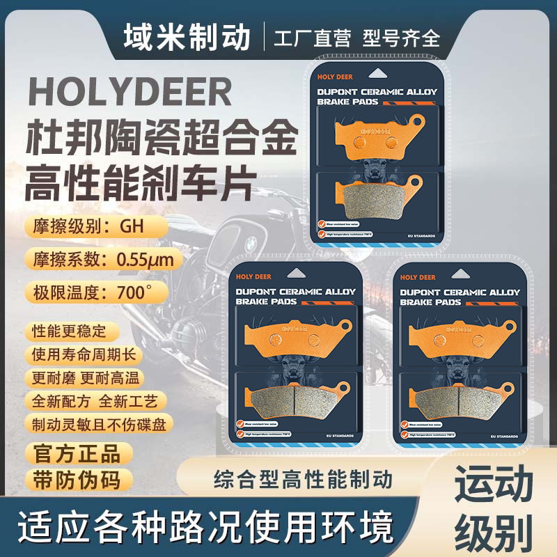 阿普利亚Tuareg660 图阿雷格660 越野拉力摩托车前后刹车片碟刹皮