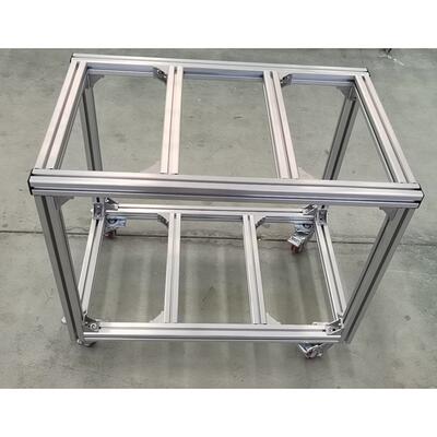 4040工业铝型材铝合金型材40铝材定做机器框架鱼缸架子支架工作台