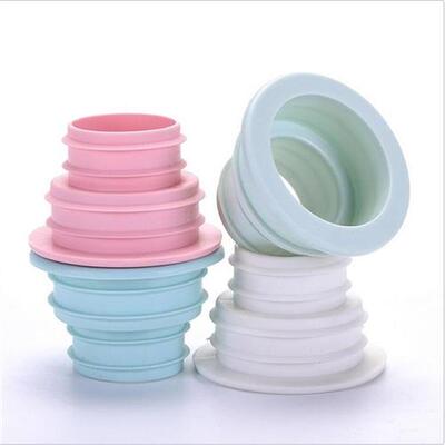 极速1Pcs Sewer Pipeline Deodorant SilicJone Ring Washer Tank