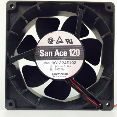 9G1224E102 12038 24V 0.34A 1N2CM   2线变频器风扇