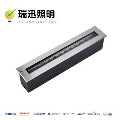 6W9W12W18W24W36W户外防水LED可调角度长条地埋灯公园广场埋地灯
