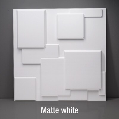 极速50x50cm 3D wall panel Simple abstraction concaveX Art wa