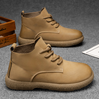 马丁靴男款2025秋冬新士登