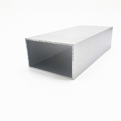 极速铝合金方管76x44x2mmy铝方管氧化铝型材隔断广告牌矩形管铝方