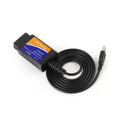 极速OBD2 II elm 327 V1.5 USB 16 PinF OBD Scanner elm327 odb2