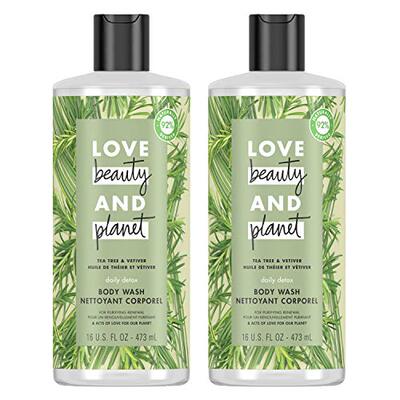 极速Lovec Beauty And Planet Body Wash Tea Tree & Vetiver  16