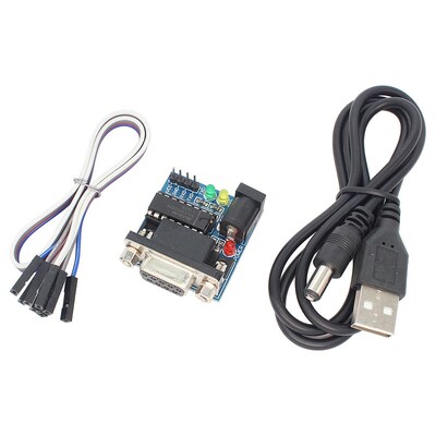 RS232转TTL模块小板 MAX3232串口232转TTL通信模块3.3V5V升级刷机