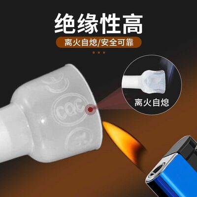 尼龙压线帽CE1/2/5紫铜内环快速接线闭端子奶嘴电线连接器并接