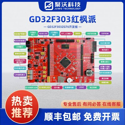 红枫派开发板 GD32F303开发板 GD32F303ZGT6开发板 系统板 核心板