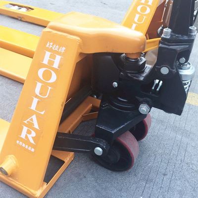 极速现货供应1吨低放型36/50Amm手动堆高机货叉低位液压搬运车地