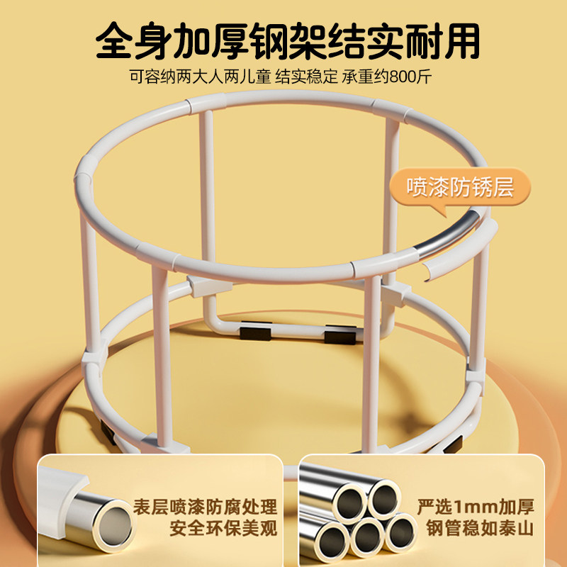 蹦蹦床家用儿童室内可折叠宝宝小孩蹭蹭床家庭小型弹跳蹦床跳跳床