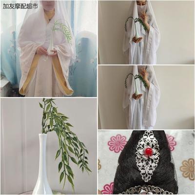 西游记观音菩萨套服装头