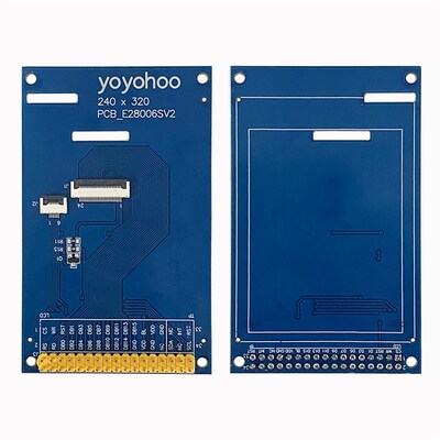 2.4寸TFT液晶萤幕MCU并列埠彩屏ST7789LCD彩屏8位16T位并列埠24PI