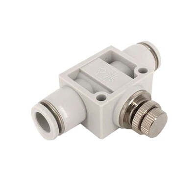 亚德客型调速阀PSA4/PA6/PA8/PA10/PA12/PA16管子接头管道节流阀