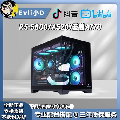 R5 5600X+A520+A770电竞网游神机（009）
