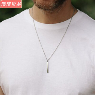 新品Hommes colliker en acier inoxydable collier femmes homme