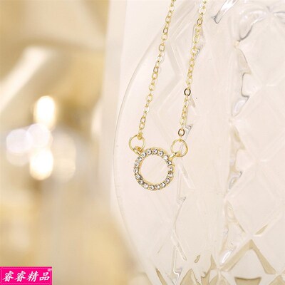 新品Neaw geometric clavicle chain retro simple necklaces Fem