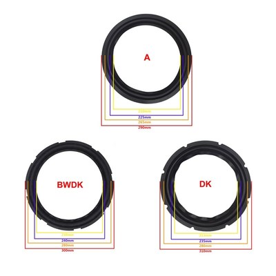 极速12 inch Speaker Rqubber Surround Woofer Repairing Foldin