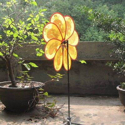 极速8 Blcades God of Wealth Wind Spinners Lawn Pinwheels