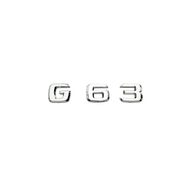 奔驰G级G55车贴G350车标G500字标G550尾标G63后标志G65改装排量标