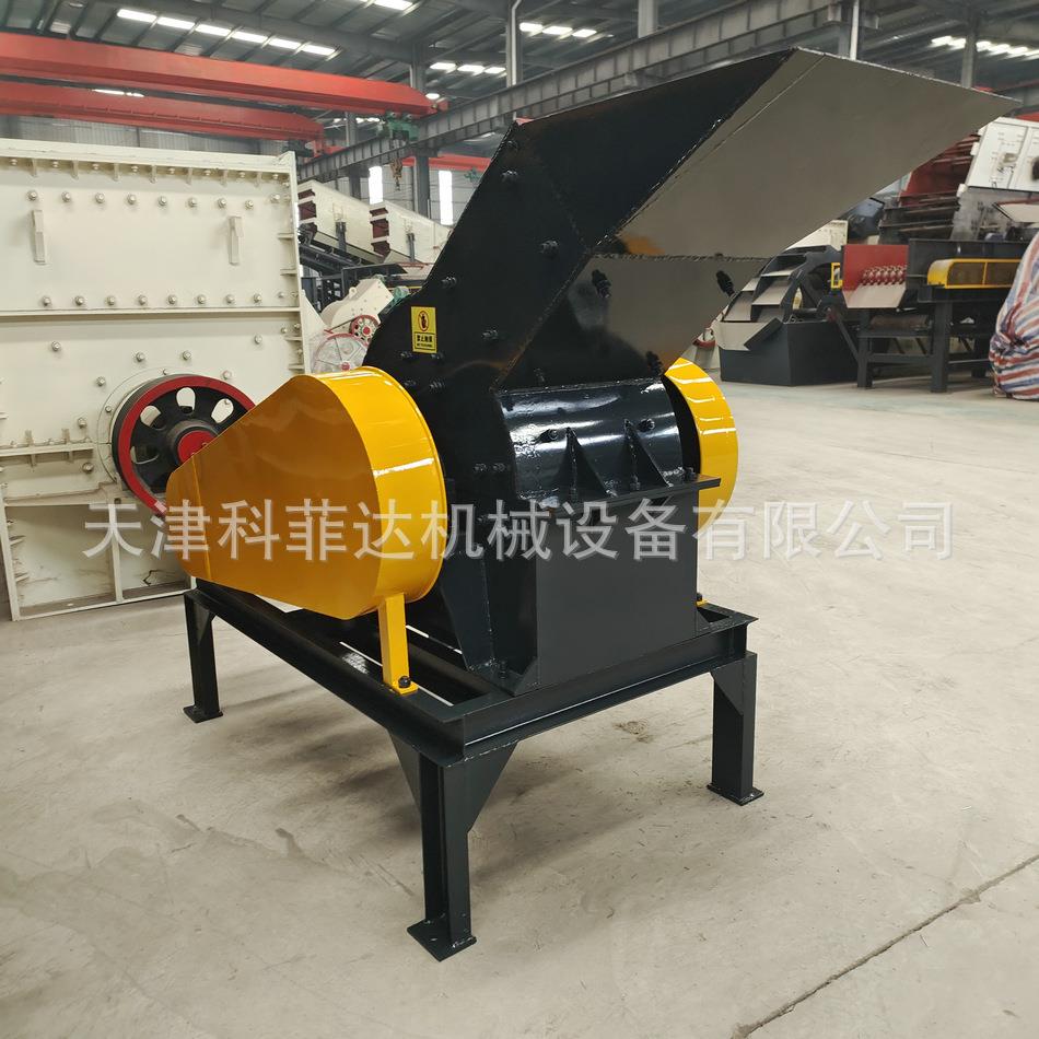 PC600*400锤式破碎机烧结矿板结无机盐碎石机锤式打砂机
