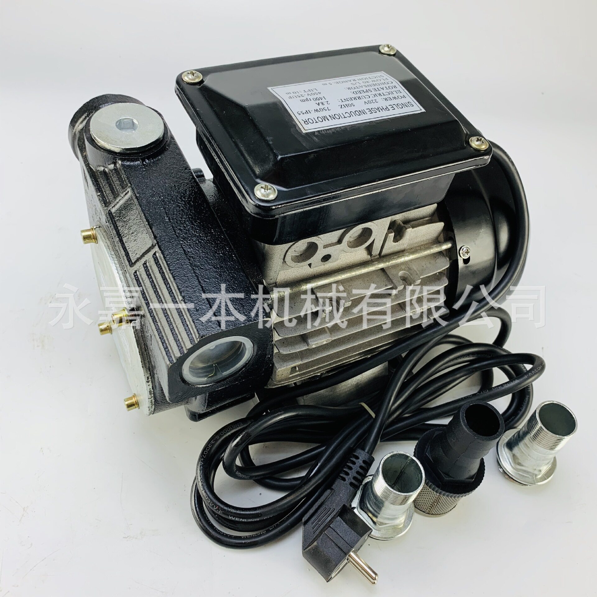 加油泵抽油泵柴油泵YB80自吸加油泵ACFuelTransferPump高压
