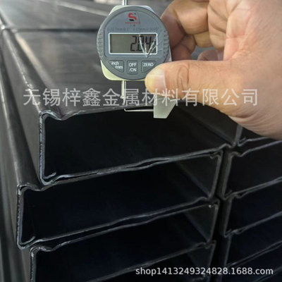 无锡厂家直供抱焊梁50160重型货架横梁加厚2.0厚度抱合一体横梁