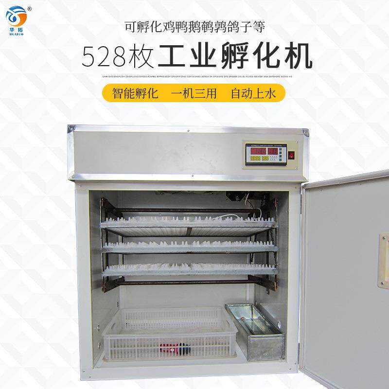 528枚全自动小型孵化机鹌鹑工业孵化器鸡鸭鹅孵蛋器 智能孵化设备
