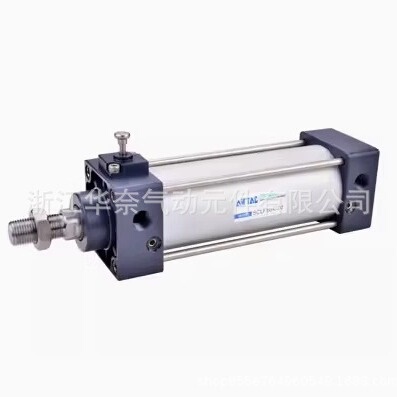 AirTac/亚德客前后带锁气缸SILF/SILB63X25X50X75X100X125X150