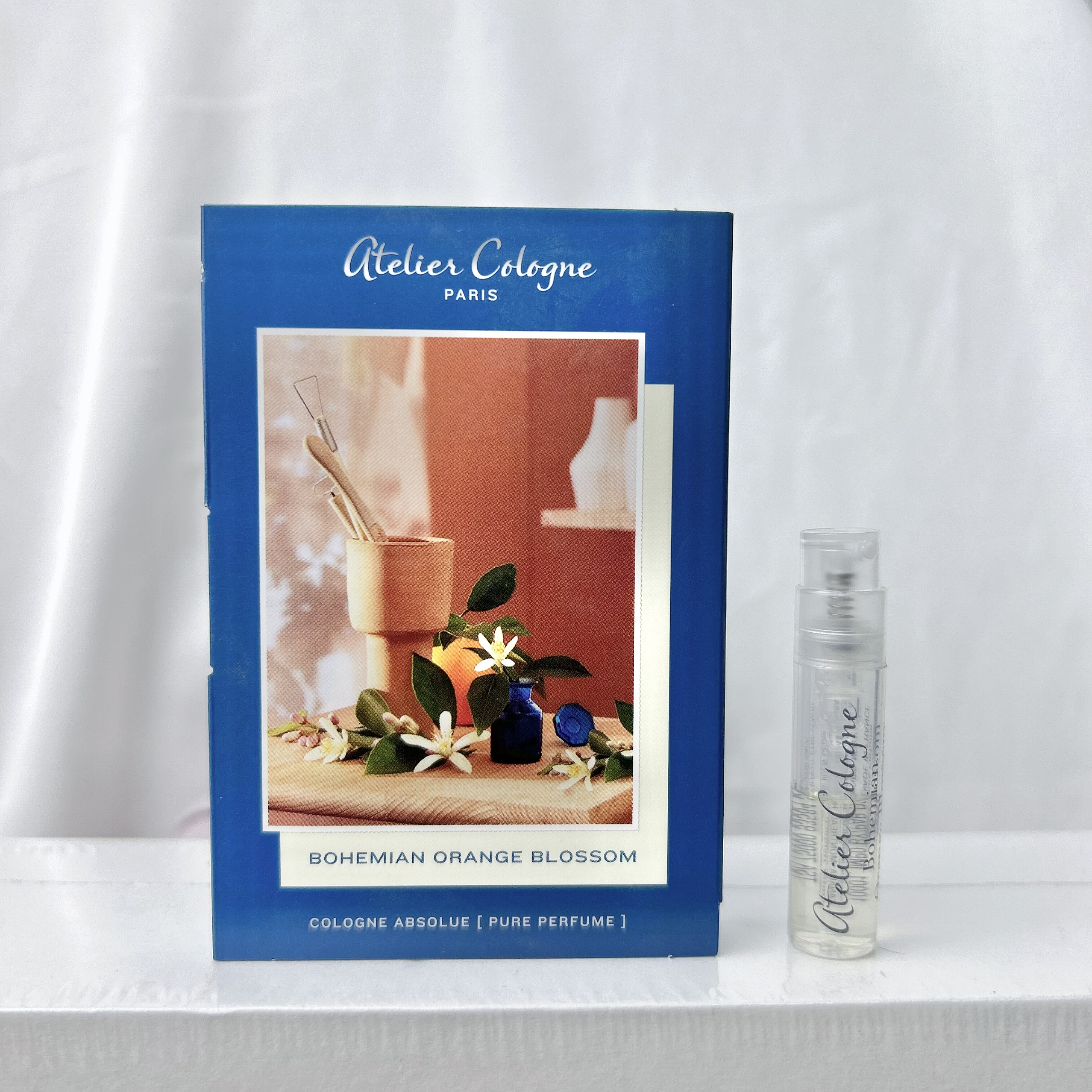 Atelier Cologne 欧珑香水试管小样容量如图 波西米亚橙花1.2ml