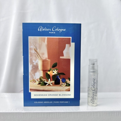 Atelier Cologne 欧珑香水试管小样容量如图 波西米亚橙花1.2ml