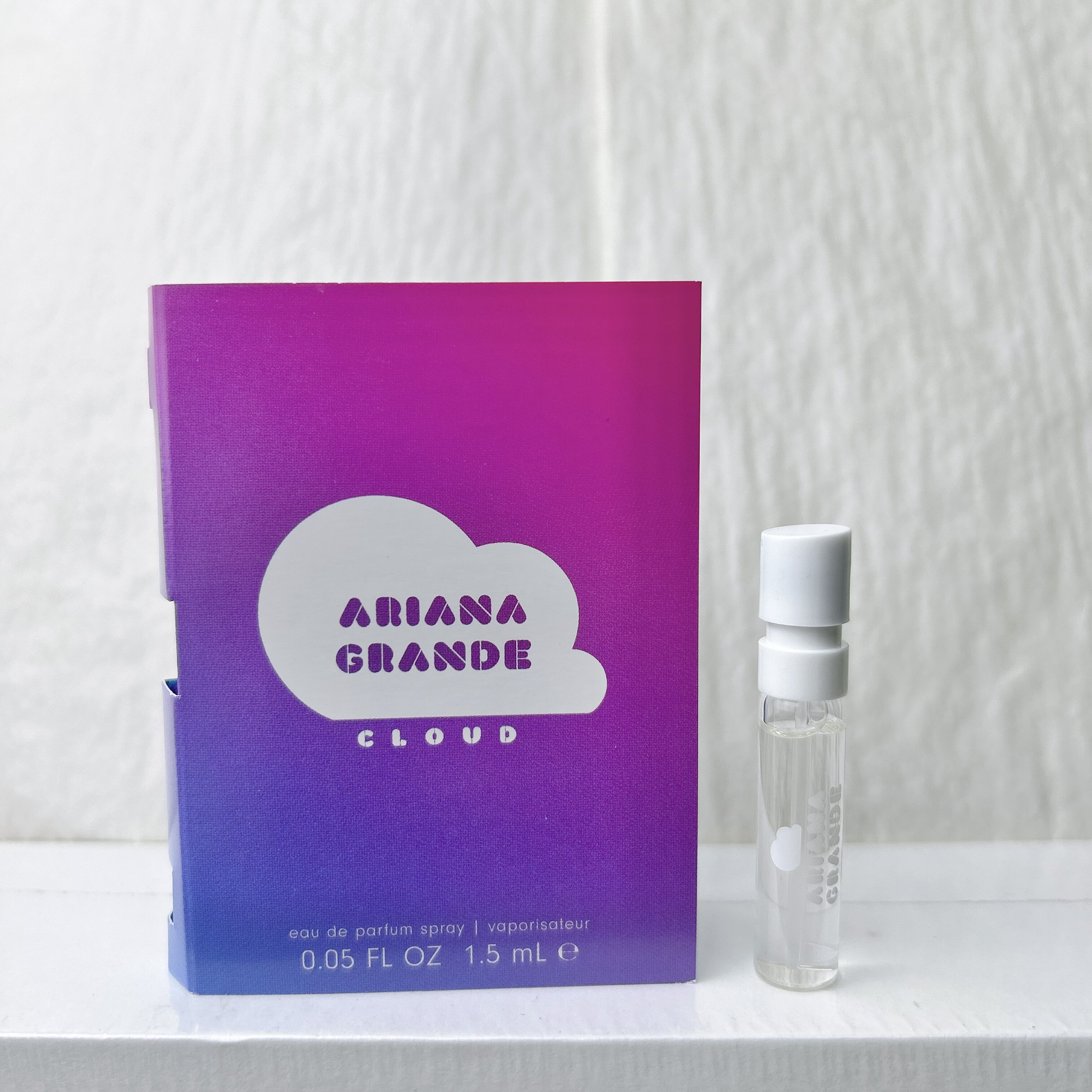 ariana grande试管香水小样云朵香水 cloud EDP 1.5ml