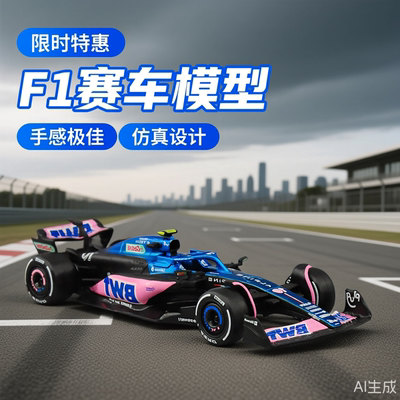f1赛车模型高143红牛RB21