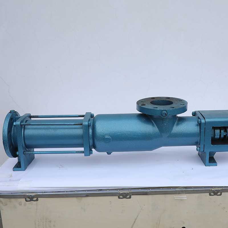 Self-priming screw slurry pump horizontal-自吸螺杆污泥泵 商品图
