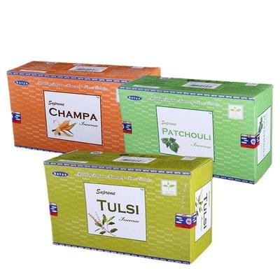 印度原装进口satya熏香天然手工印度香养生檀香线香冥想香香味