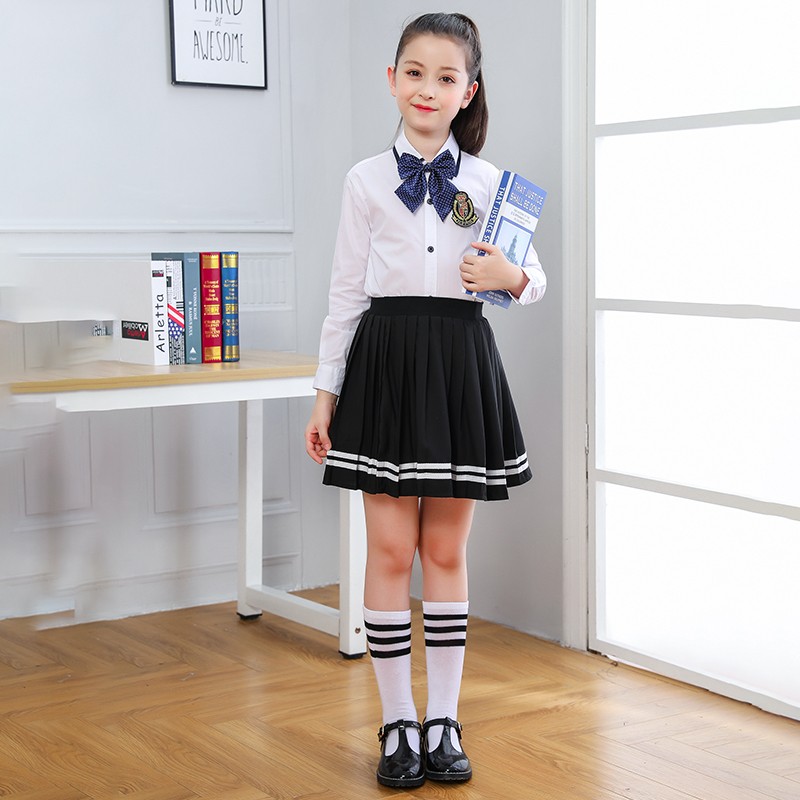 儿童演出服中小学生大合唱服装校服诗朗诵幼儿园服表演合唱团班服
