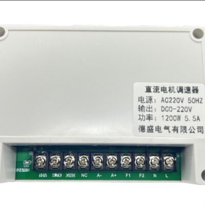 220V180V170V直流电机调速器400W和800W制袋机狗粮机永磁电机可用