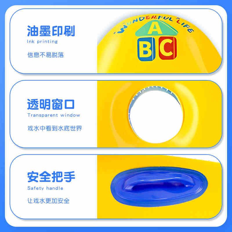 儿童冲浪板加厚游泳浮漂板戏水浮排加大小孩游泳圈泳池滑水板趴板