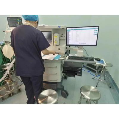 迈瑞德尔格谊安GE麻醉机工作站支臂电脑一体机显示支架手麻系统架