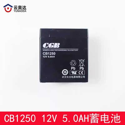 CGB1240/CB1270电梯蓄电池救援装置CB1250湖北长光12V5AH/4AH/7AH