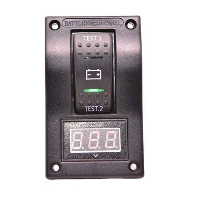 船用面板改装 组合开关铝面板带电压显示表  LF1Z