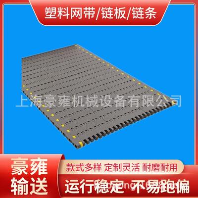 输送链网8505POM链网塑料链板水果清洗塑料链板烟草输送传动链