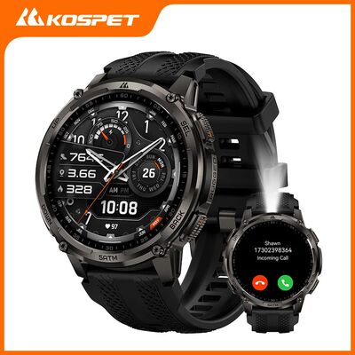 KOSPET TANK T4C Smartwatch Men’s Outdoor Rugged Watch with