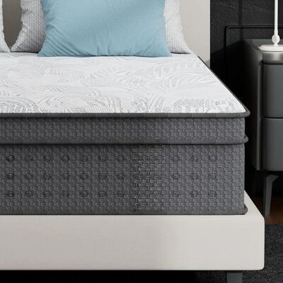 14 Inch Memory Foam Mattress with Pocket Springs Soft Comfor