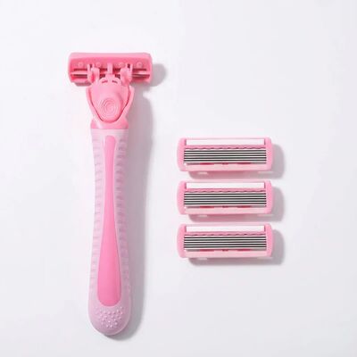 Women's Silicone Grip Hair Removal Razor, Gentle. 25x11x8cm,