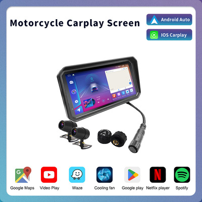 Motorcycle Navigation System carplayer DVR multimedia