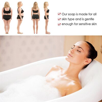 极速Exatrafirm Anti Cellulite Soap Calendula Flower Essentia