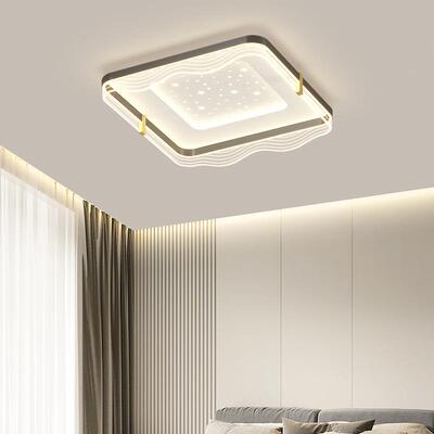 2简025新款客UTJ吸顶灯中厅山具现代灯约大气意式极简全屋套餐组