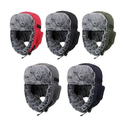 极速Winter Bomber Hat Women Men KeepingwOarm Caps Earmuff